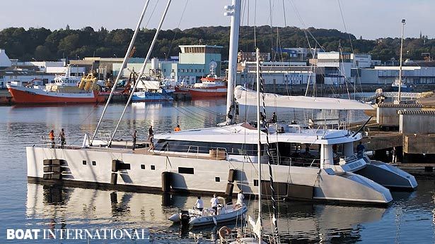 Maxi catamaran VPLP 110 launched at JFA
